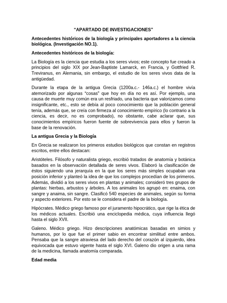 Investigaciones | PDF