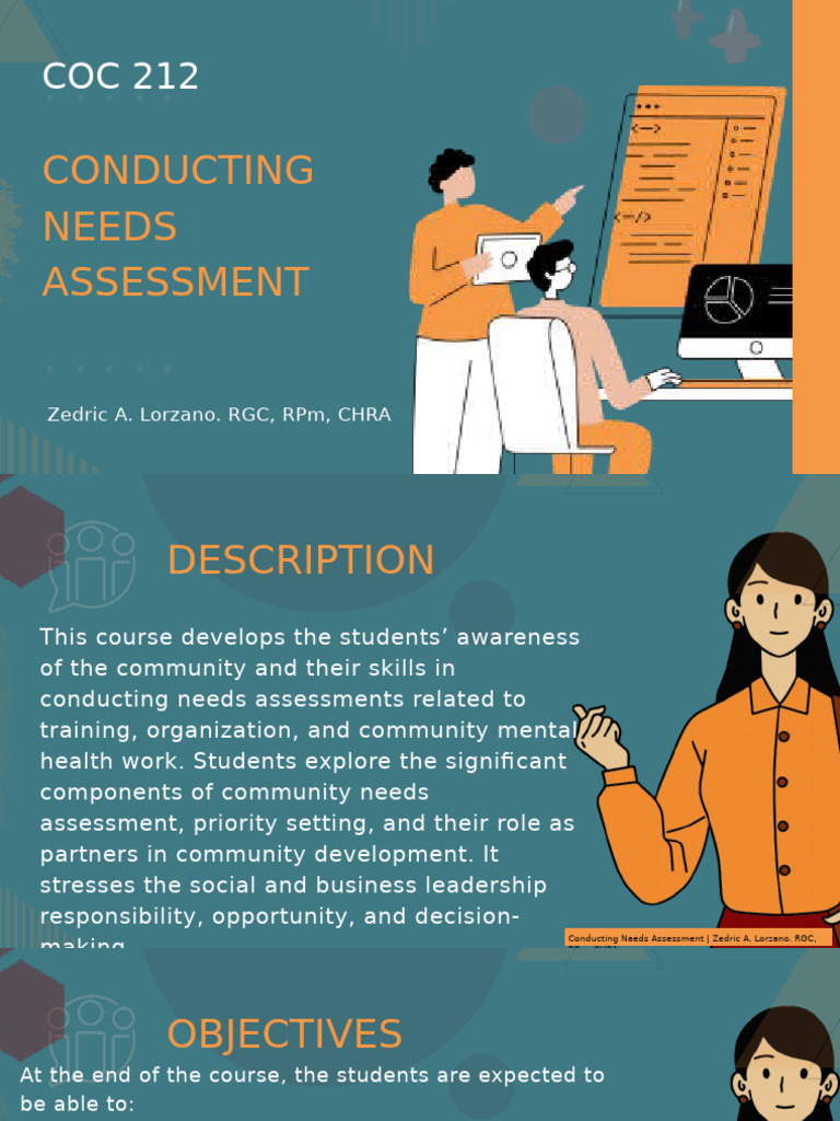 Coc 212 Conducting Needs Assessment | PDF