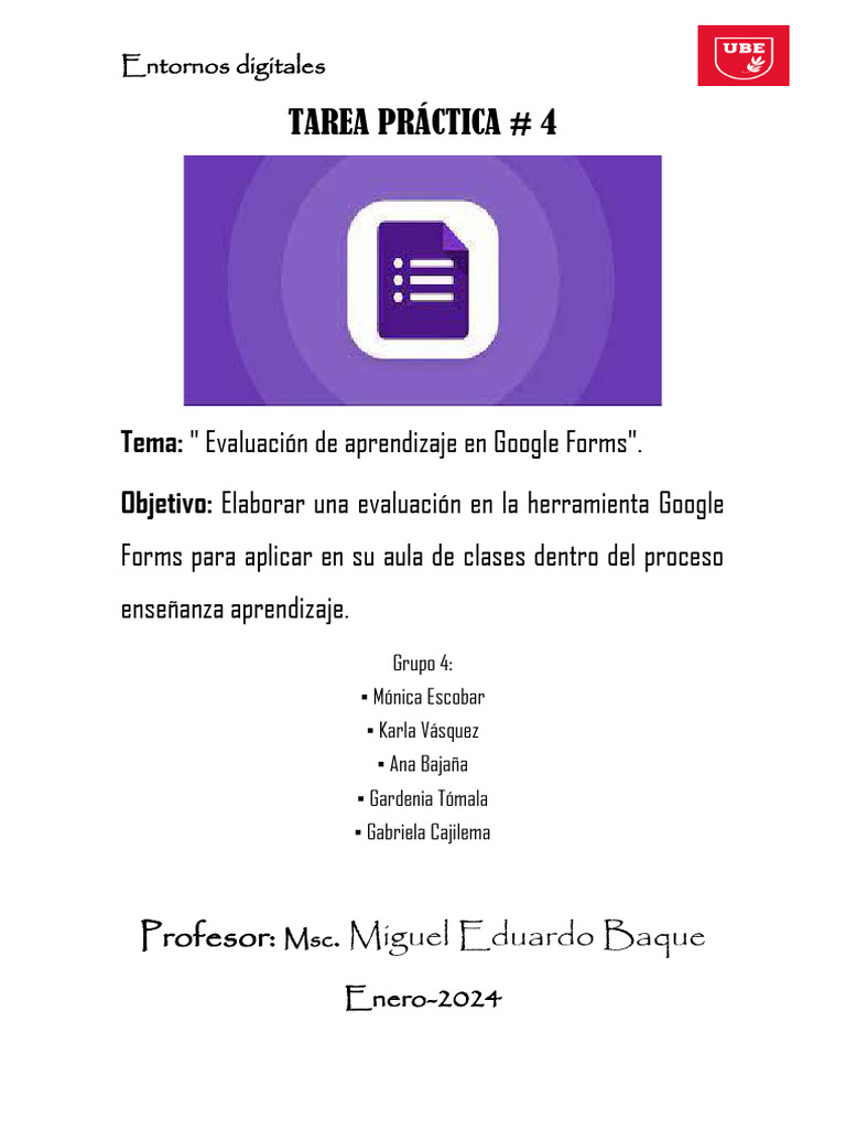 Link Tarea Practica 4 | PDF