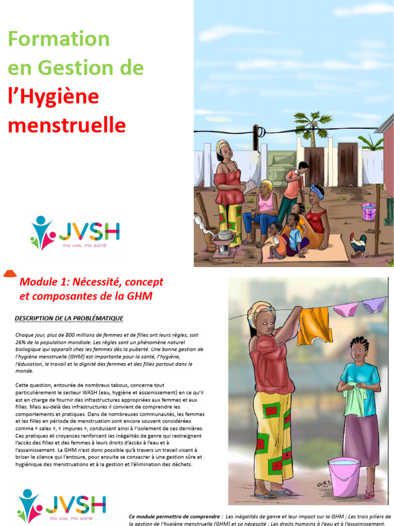 Formation GHM JVSH module 1 | PDF