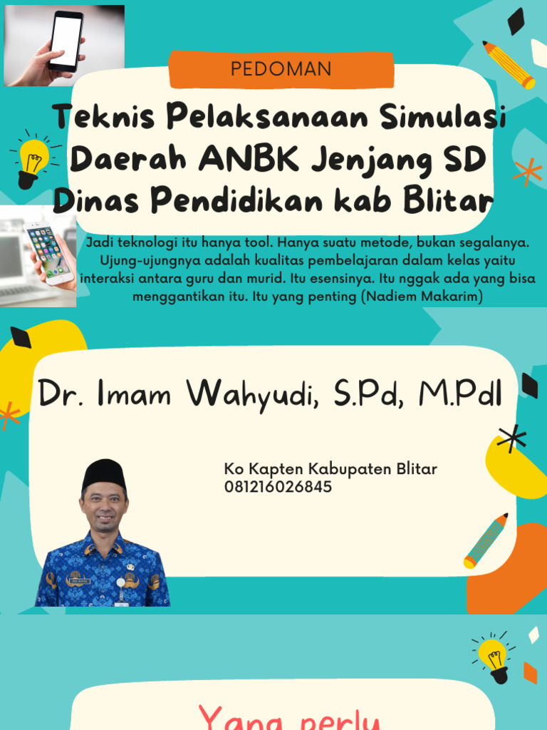 Presentasi Tim Teknis Tryout ANBK | PDF