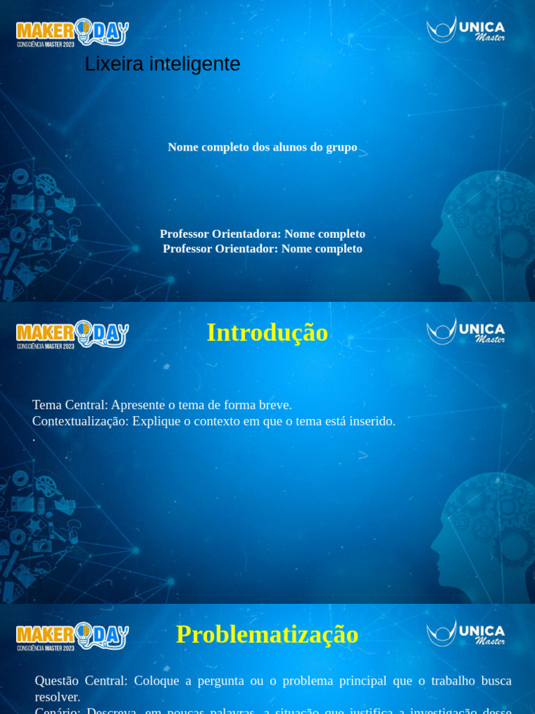 Modelo Slide Maker Day | PDF