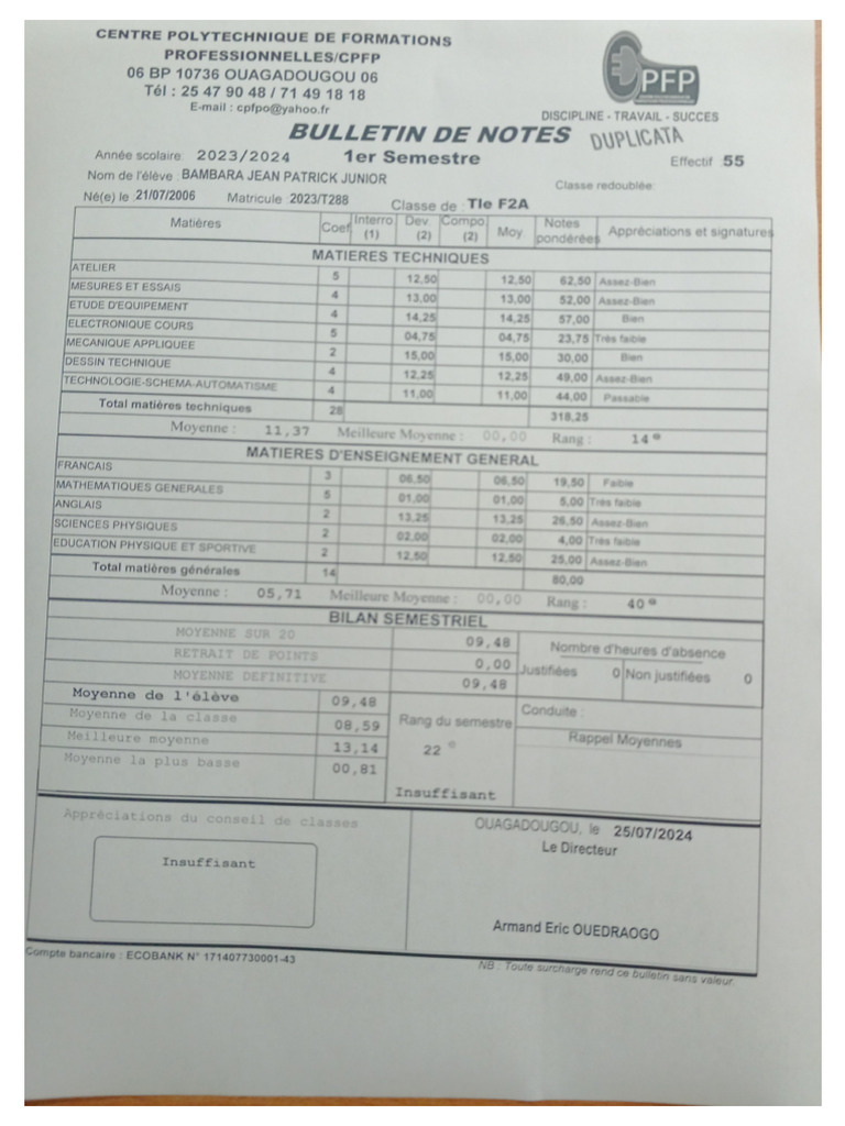 Bulletin de La Terminale | PDF