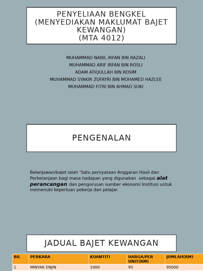 Penyeliaan Bengkel 2 | PDF
