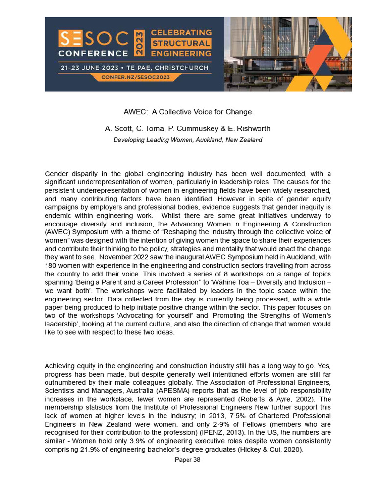 AWEC - A Collective Voice for Change | PDF