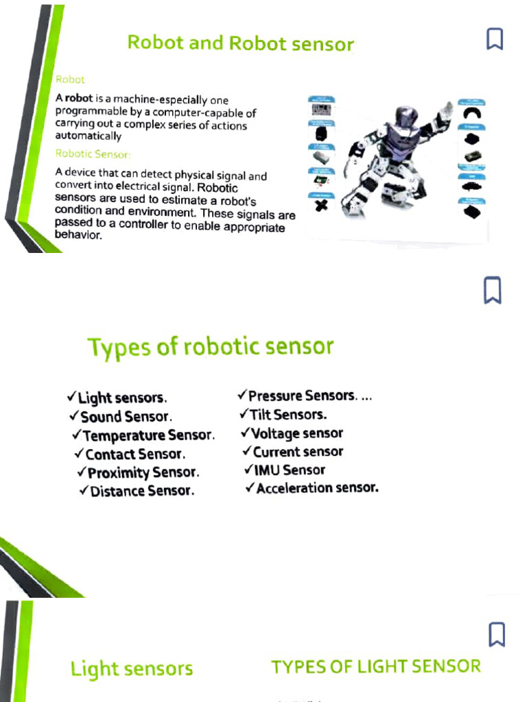 Robotic Sensor | PDF