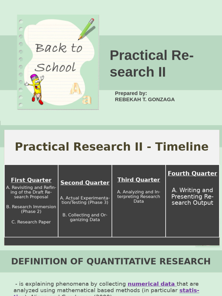 Lecture 1 Introduction To Quantitative Research | PDF