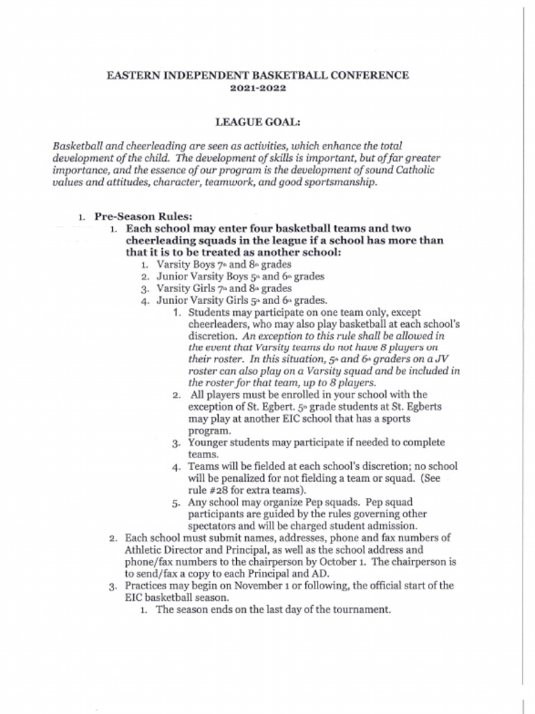 EIC Rules 2021 | PDF