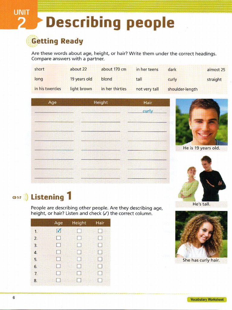 2 Describing People | PDF