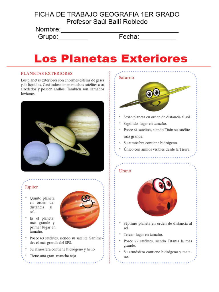 Los-Planetas-Exteriores | PDF