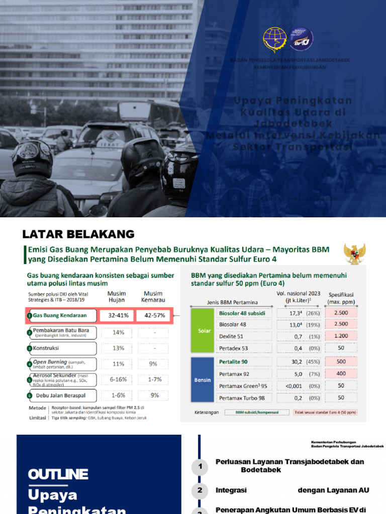 02 - Presentasi BPTJ | PDF