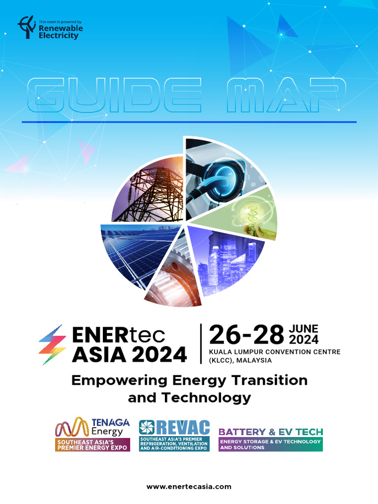 ENERtec Asia 2024 Guide Map | PDF