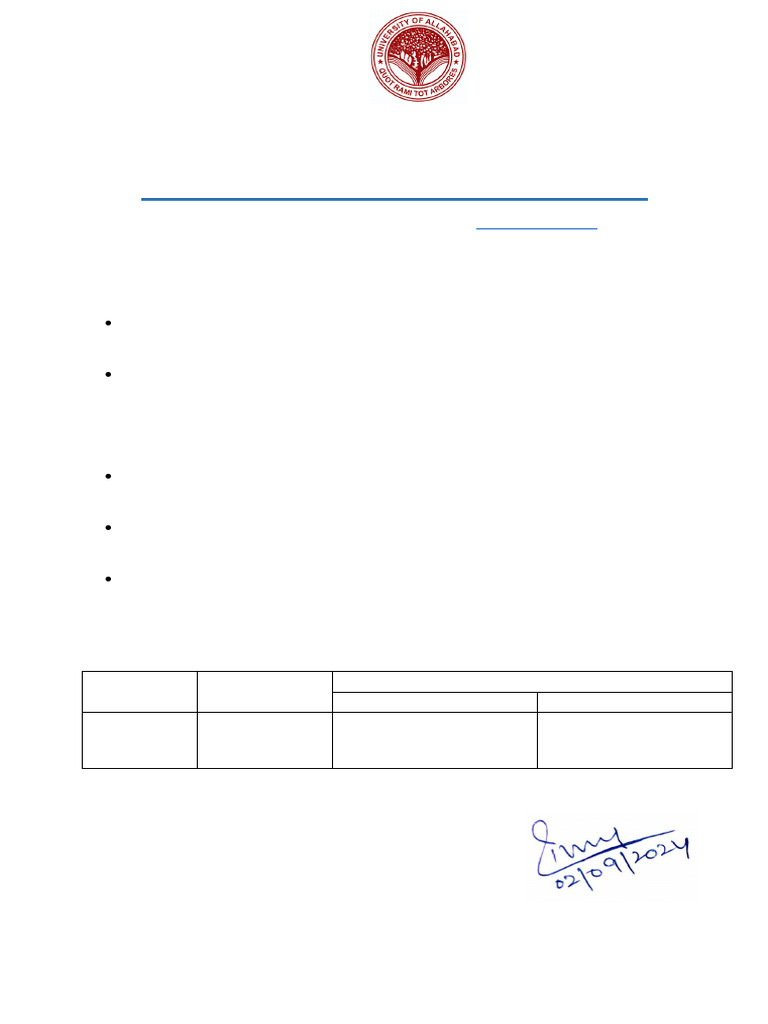 First Cutoff Marks B.A. Admission 2024-25-2 | PDF