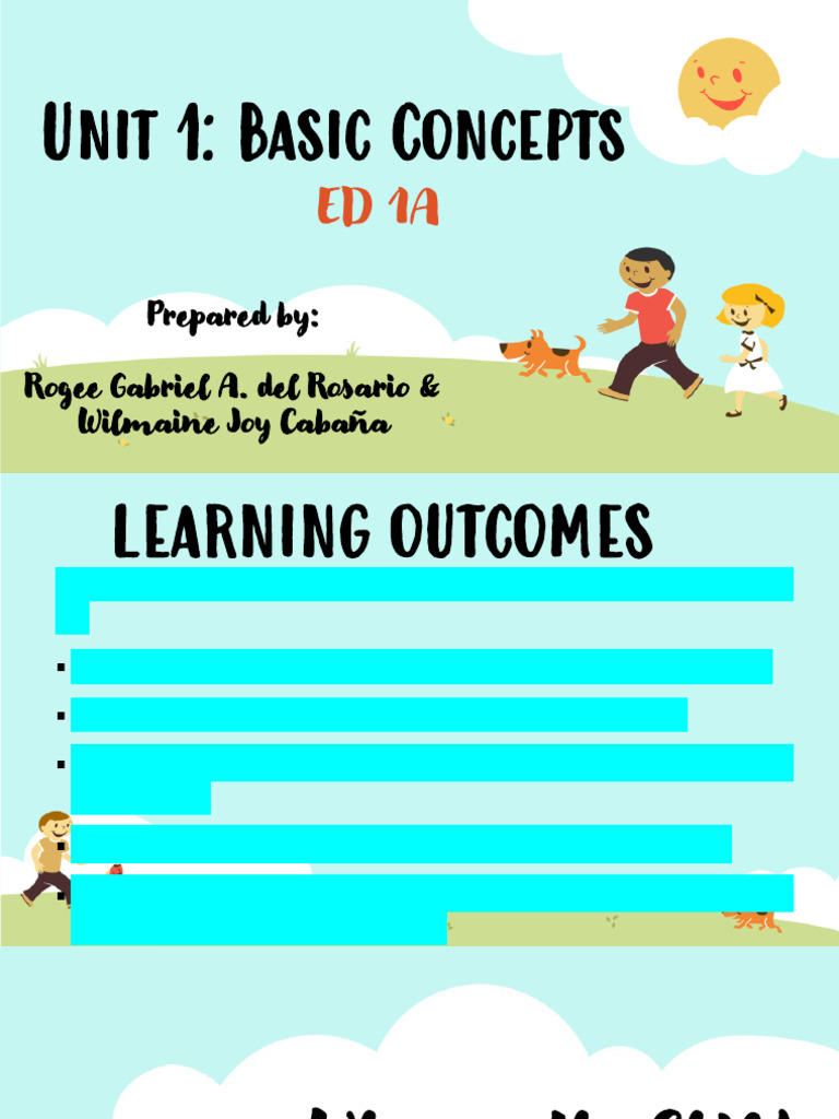 Basic Concepts | PDF