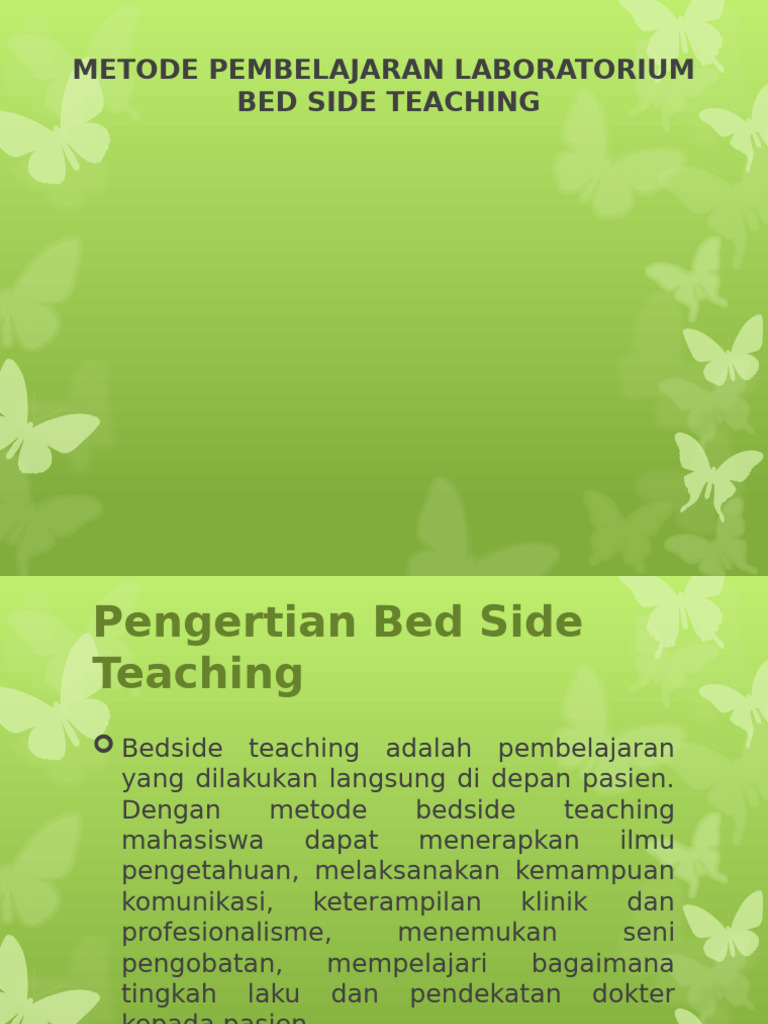 Bed Side Teaching | PDF