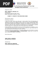 Request Letter To PNP | PDF