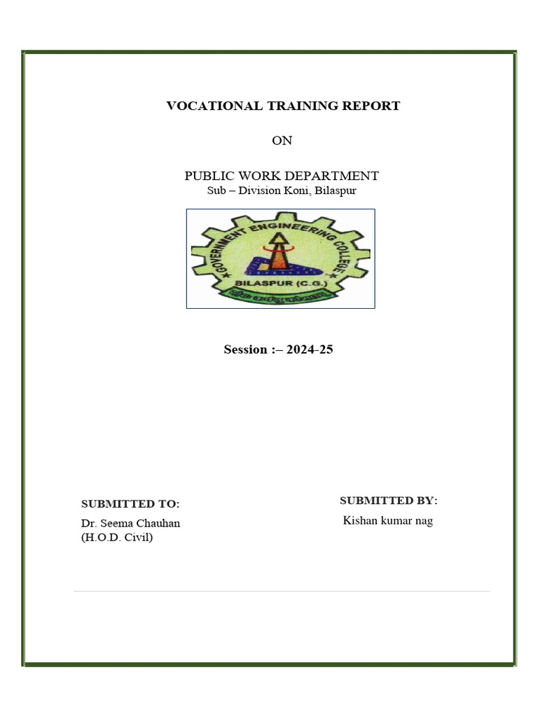 Microsoft Word - Toaz - Info-One-Month-Industrial-Training-Report-On ...