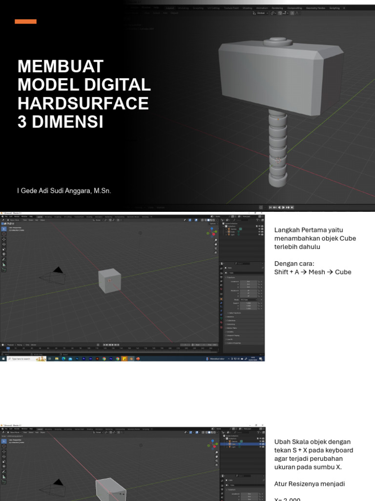 Modelling Hard Surface Pdf
