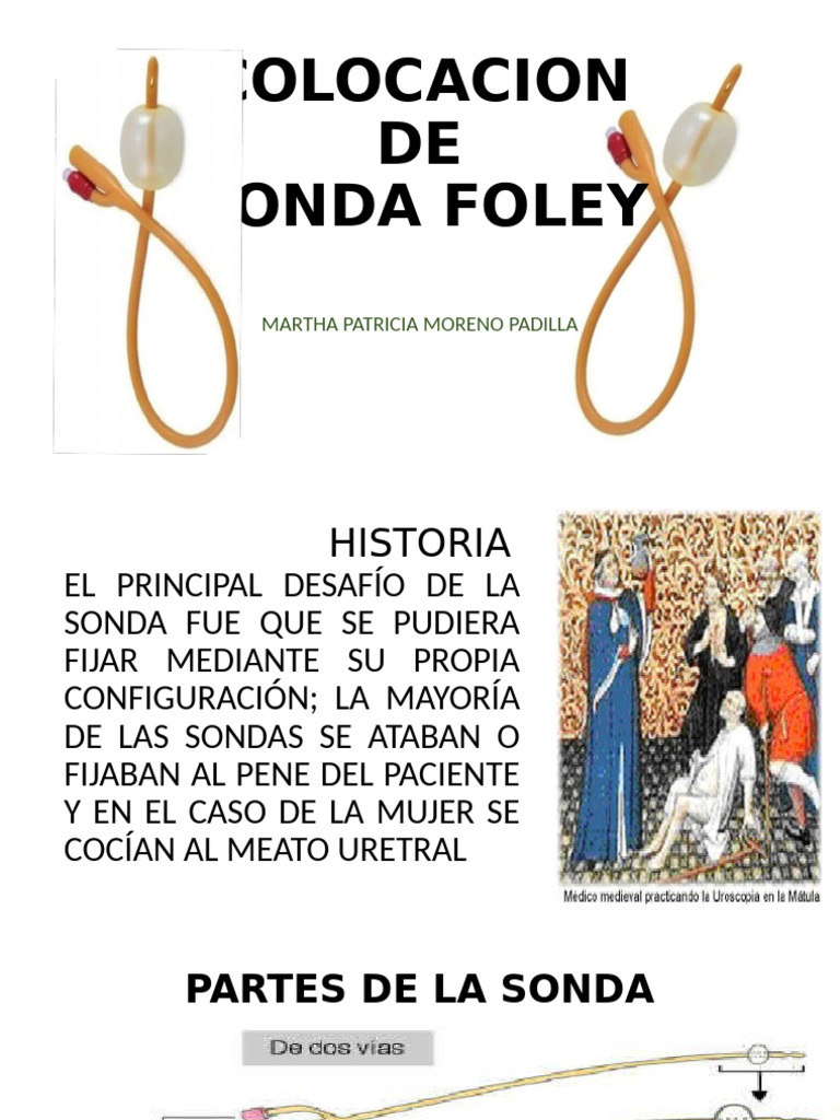 Colocacion de Sonda Foley | PDF