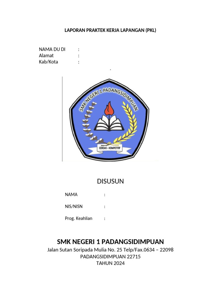 Laporan Praktek Kerja Lapangan | PDF