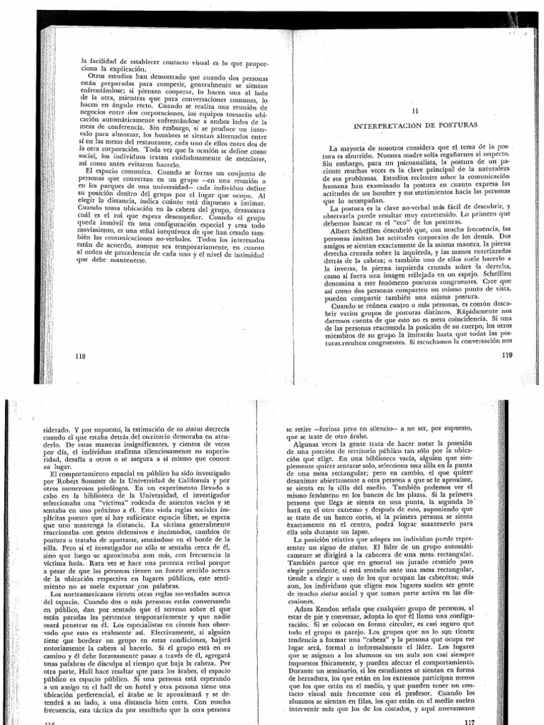 Flora Davis - El Lenguaje de Los Gestos 1 | PDF