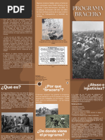 Análisis del Programa Bracero (1942-1964) | PDF | Migración humana | México