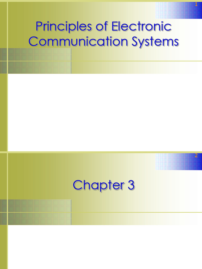 ECEN 80 Chapter 03 | PDF