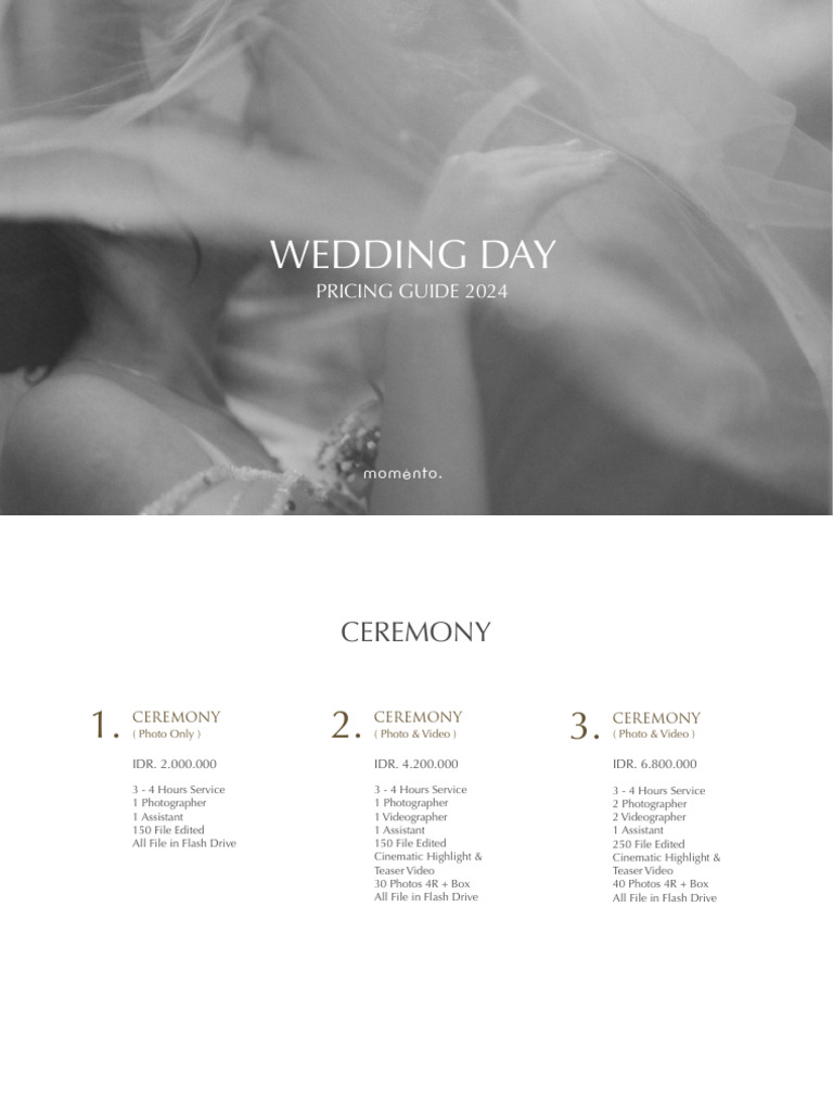 PL Wedding Day Momento 2024 | PDF