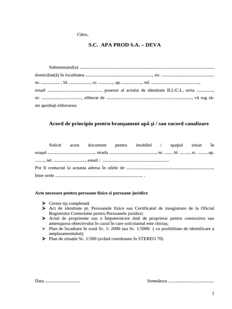 I4090553 - Cerere-acord-principiu-B-R-PO.16.04.01.a1 R | PDF