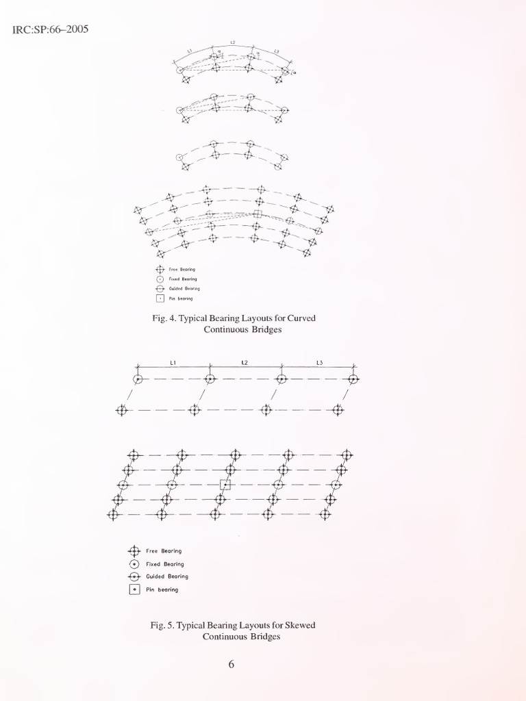 Bearing Layout For Skewed Bridges | PDF