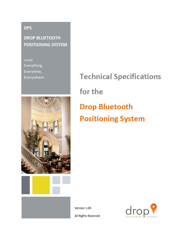 Drop Positioning Systems - Bluetooth Positioning System - Technical ...