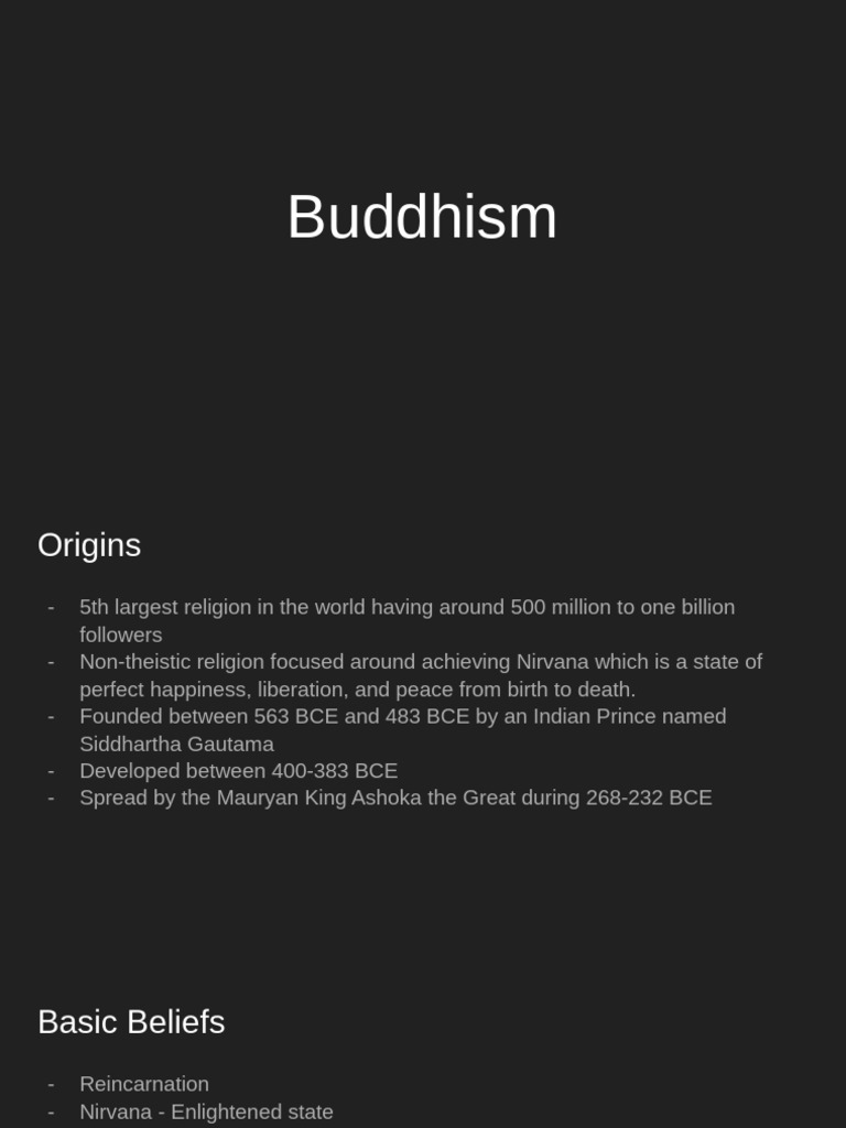 Buddhism | PDF