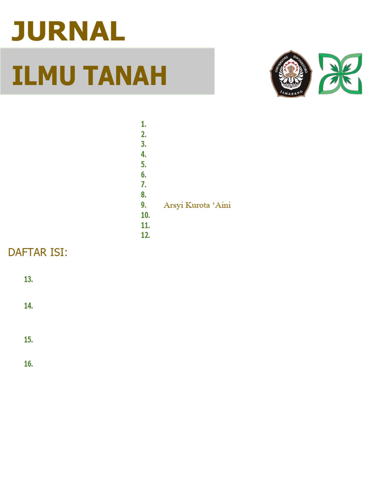 ACC_Laporan Resmi Ilmu Tanah_2A | PDF