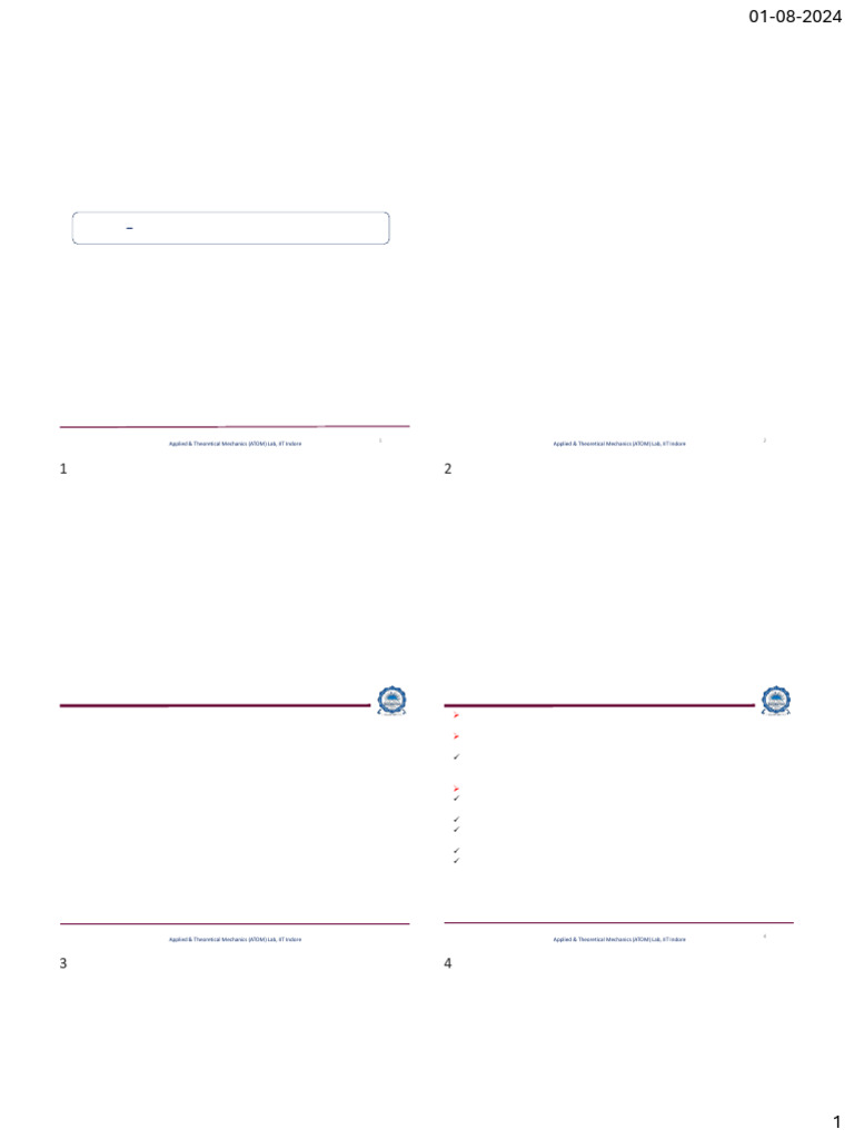 Module 1, KDM - Mechanisms and DoF | PDF