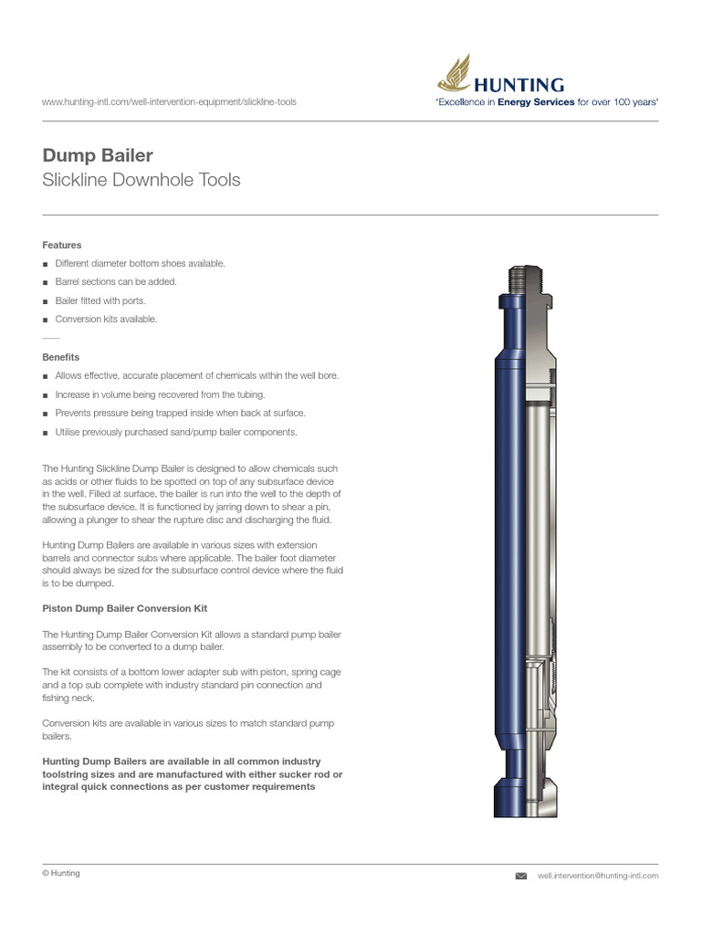 Dump Bailer | PDF