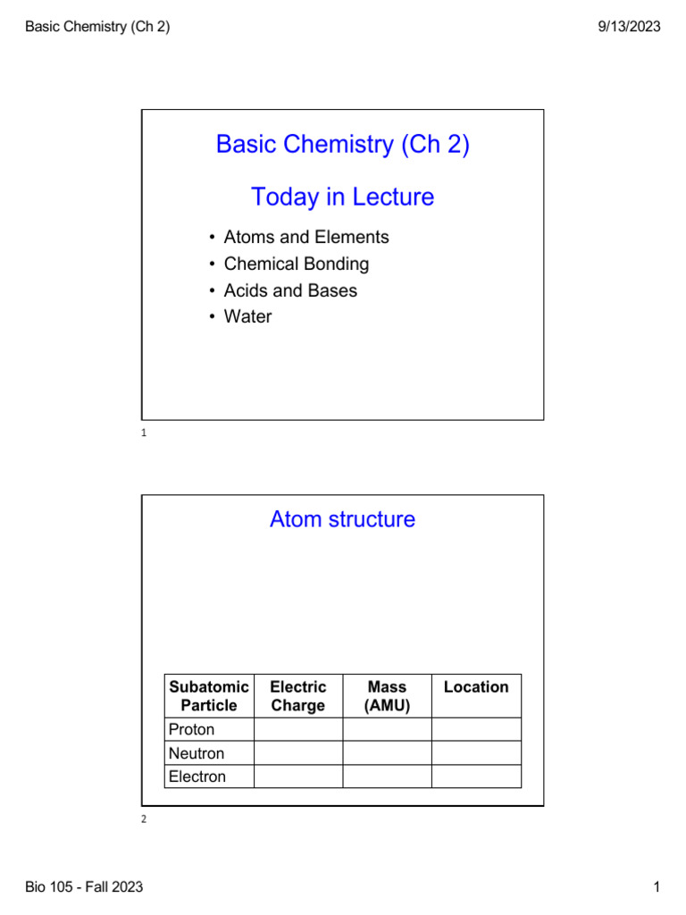 02 BasicChemistry 0913 | PDF