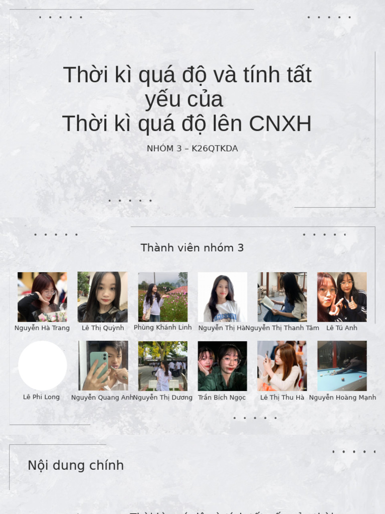 CNXHKH Nhóm 3 | PDF