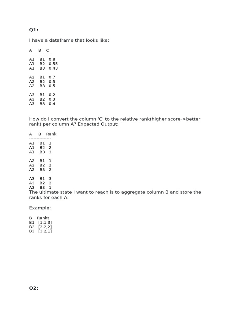 Spark Assignments | PDF