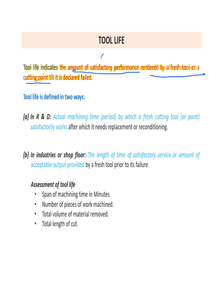 Module 2 - Tool Wear and Tool Life | PDF