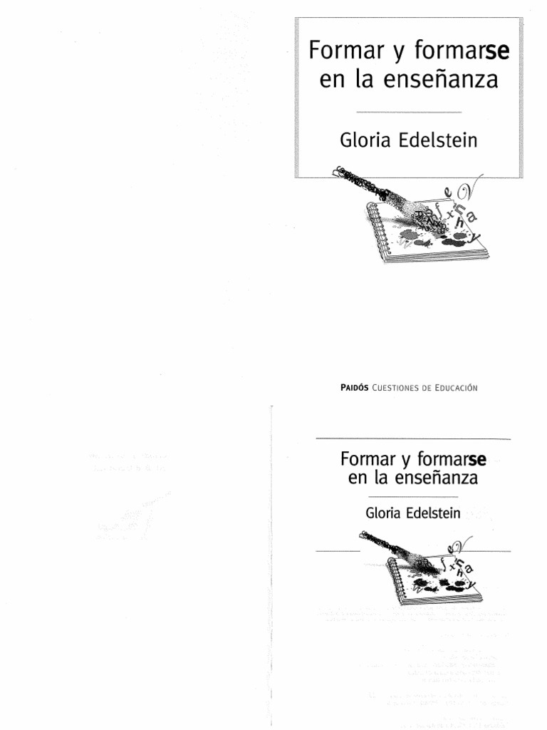 Formar y Formarse en La Ensenanza | PDF