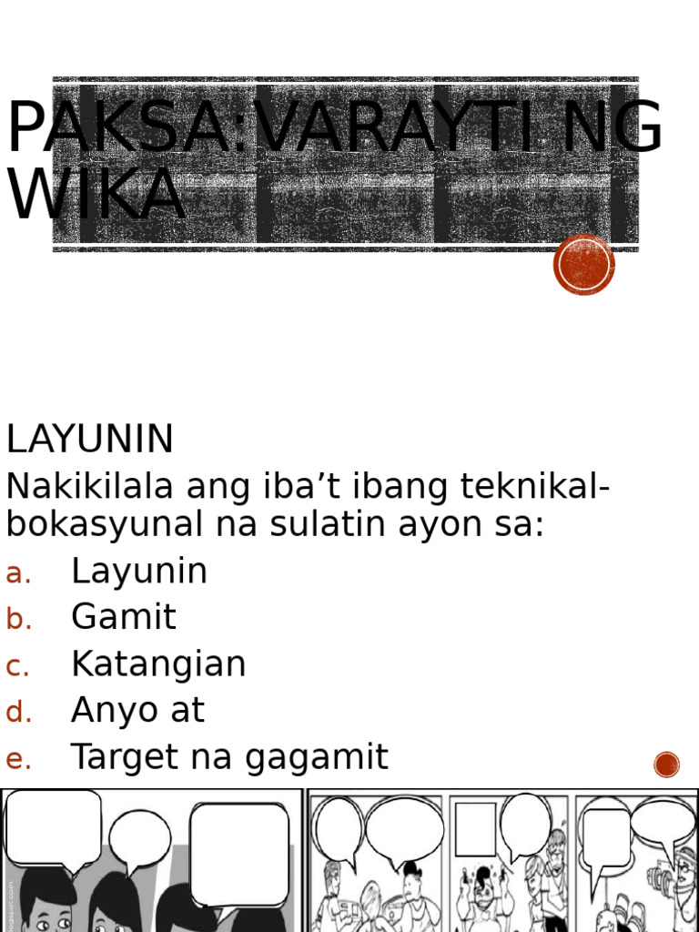 Varayti NG Wika | PDF