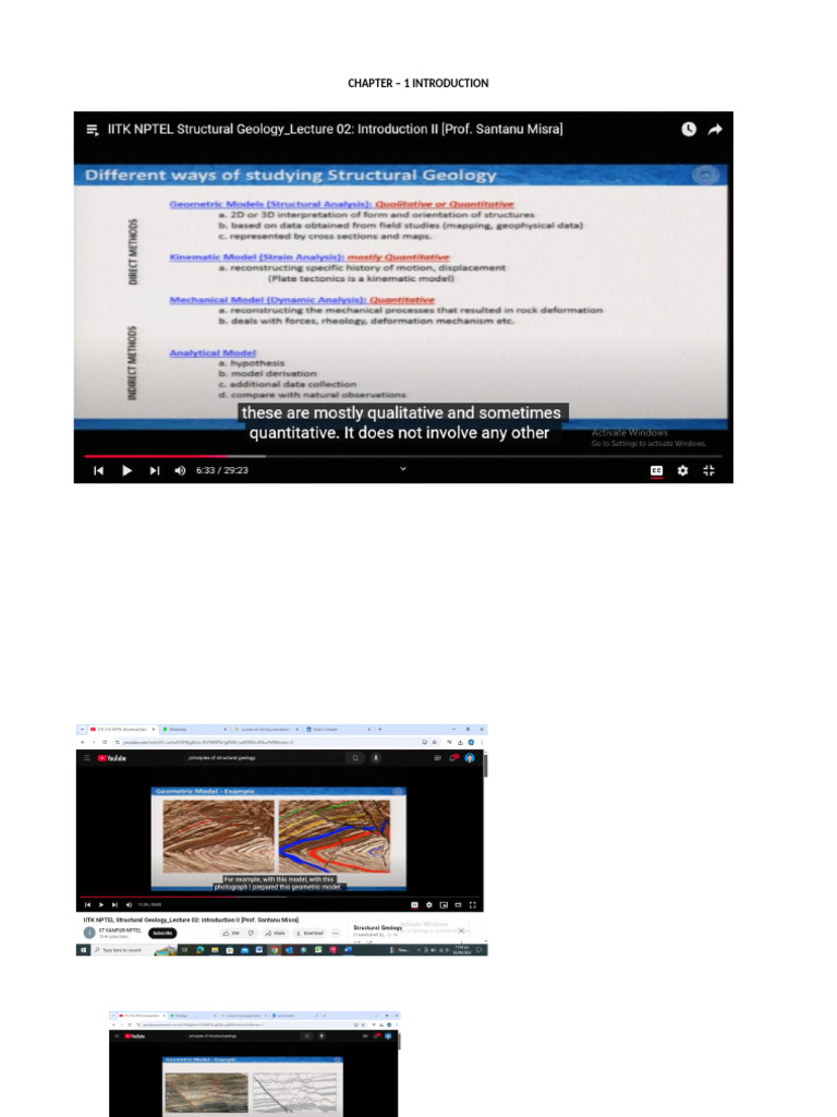Structural Geology Notes | PDF