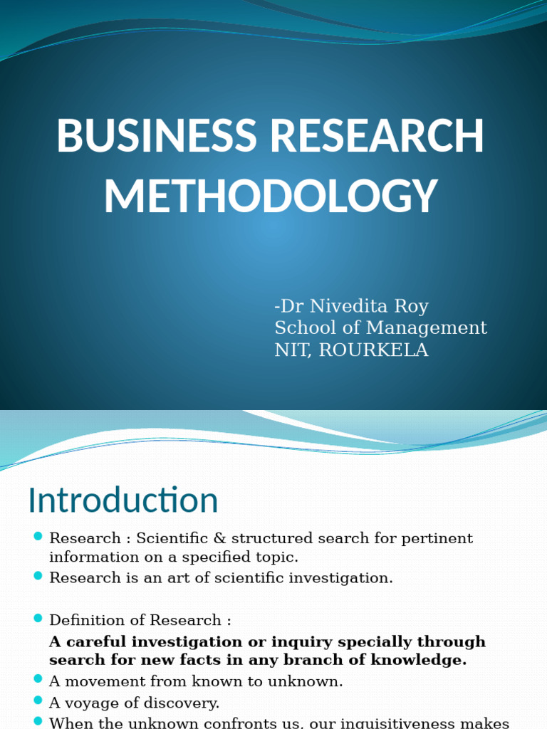 Module 1_ Final Introduction to Research Methodology | PDF