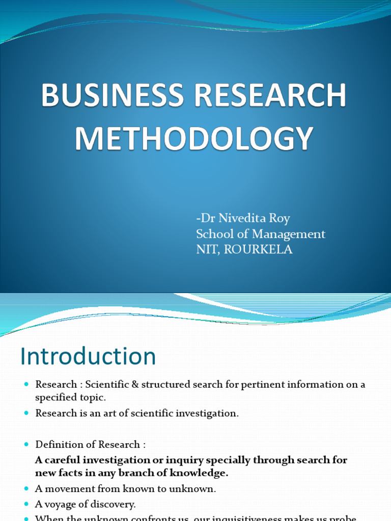 MODULE 1_ FINAL INTRODUCTION TO RESEARCH METHODOLOGY | PDF