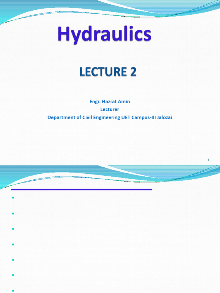 Lecture No. 2 | PDF