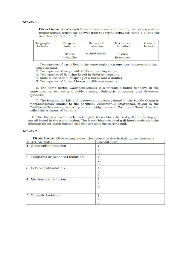Activity- Descent with Modification | PDF
