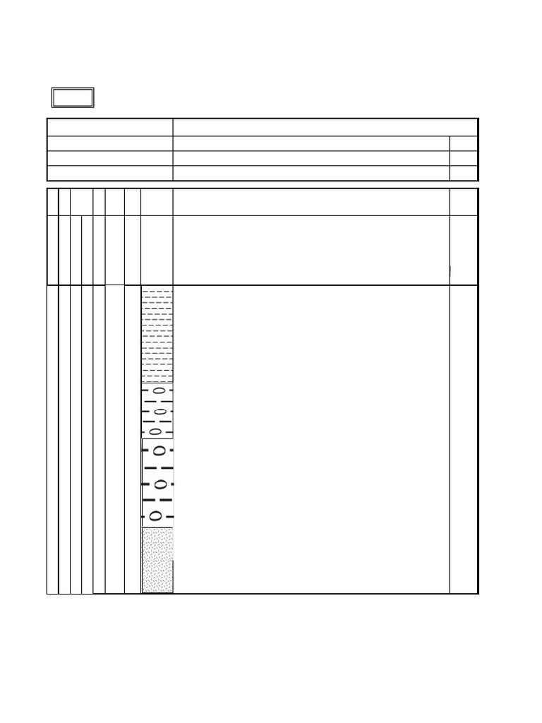 Log Bor K01 01 | PDF | Basalt | Minerals
