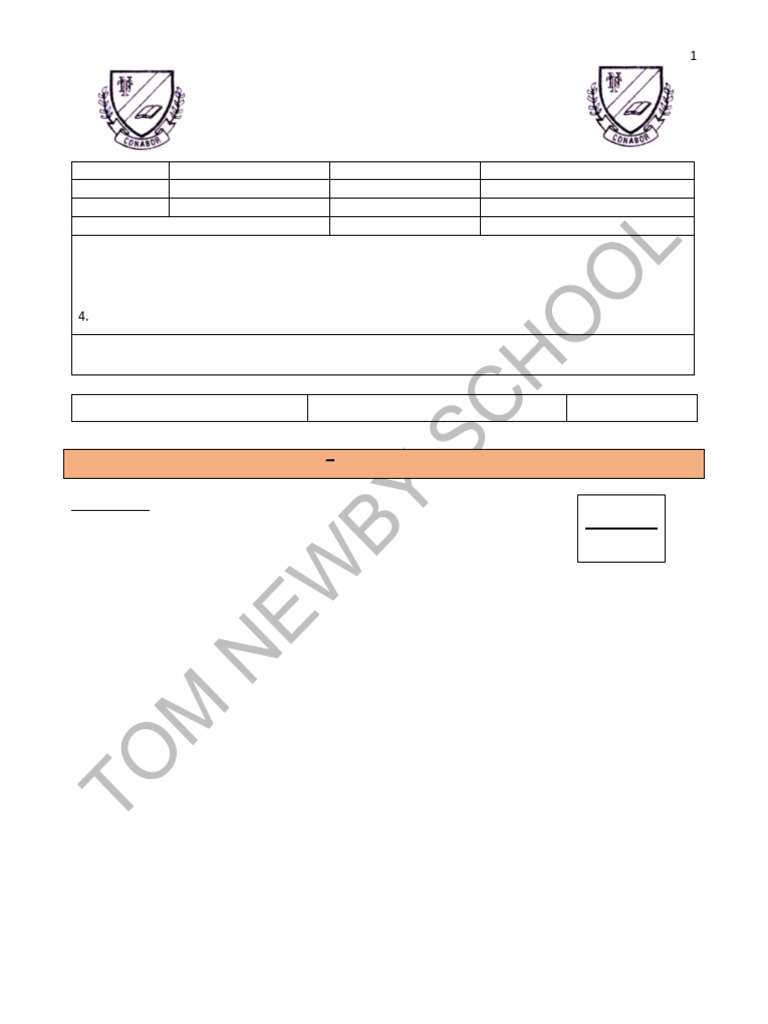 Grade 4 NSTech Script November 2022 | PDF