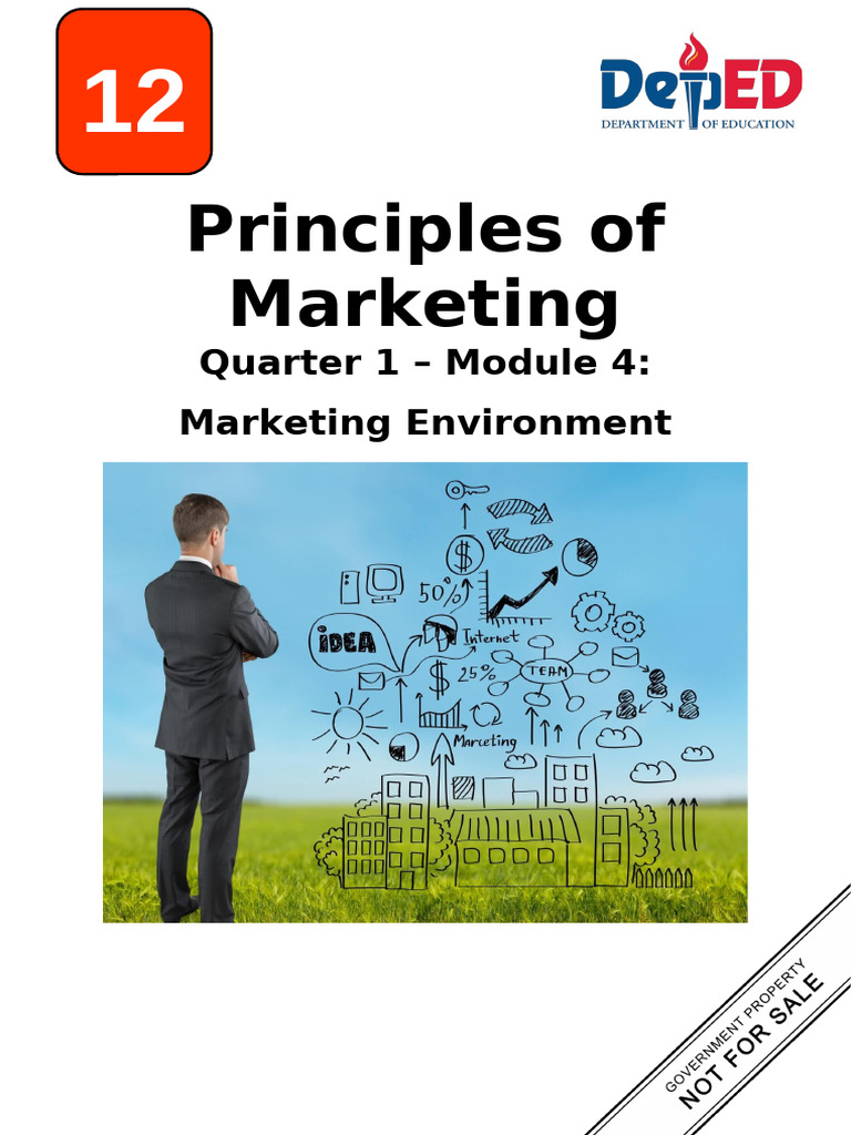 Quarter 1 Module 4 Principles of Marketing Print | PDF