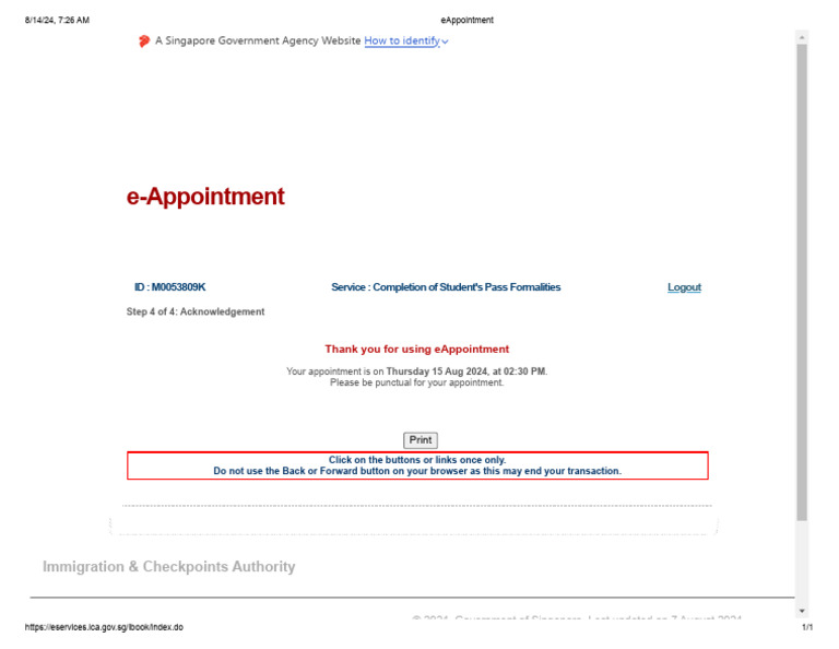 EAppointment - Padma Kumari Nair Anchu | PDF